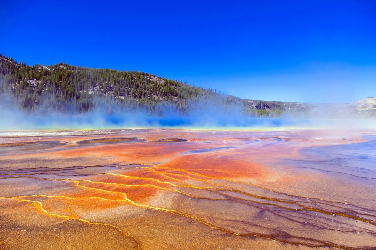 Colorful Grand Prismatic Spring - Free photo on Pixabay - Pixabay
