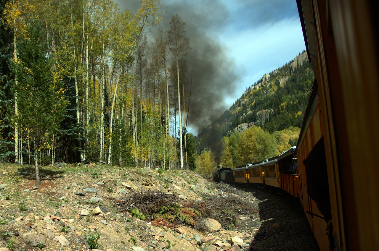 Autumn Train Ride Railroad - Free photo on Pixabay