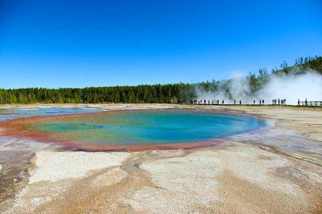 Yellowstone'S Turquoise Pool Hot - Free photo on Pixabay - Pixabay