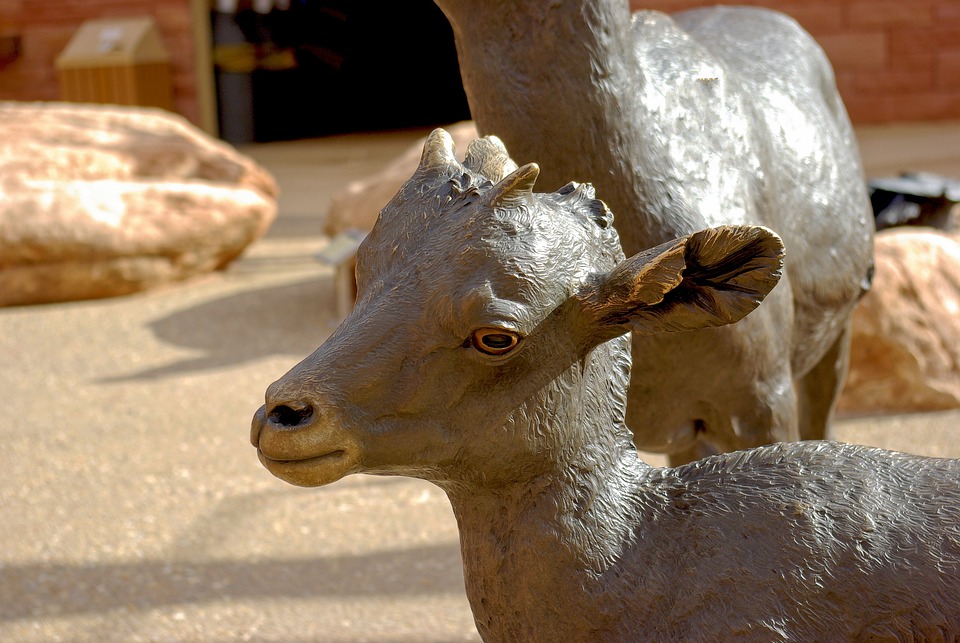 Bighorn Lamb Sculpture Bronze - Free photo on Pixabay - Pixabay