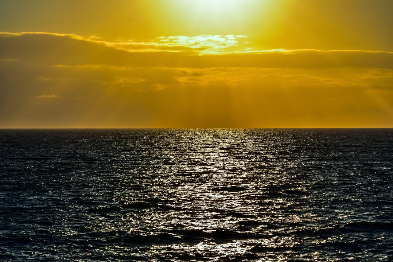 Atardecer Mar Horizonte - Foto gratis en Pixabay - Pixabay