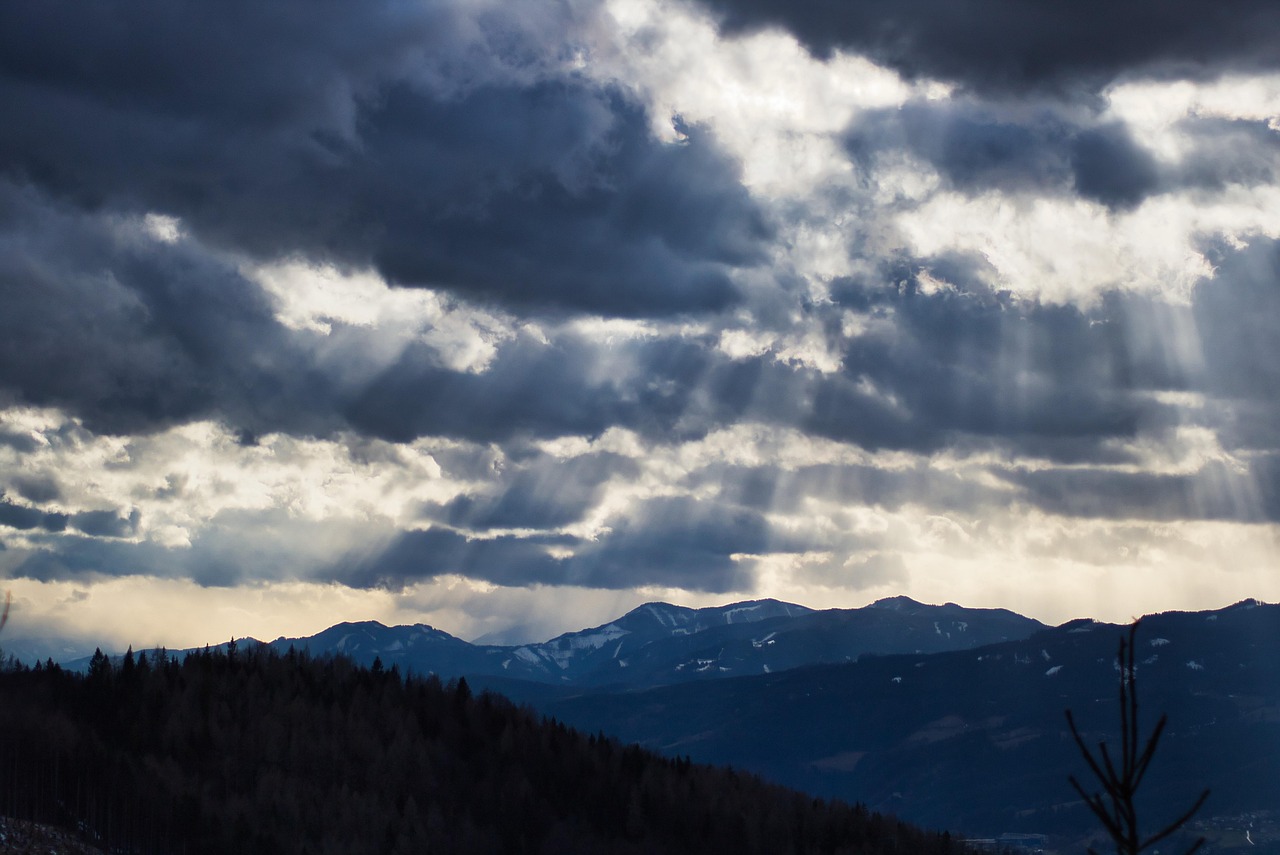 Sunbeams Mountains Heaven - Free photo on Pixabay - Pixabay