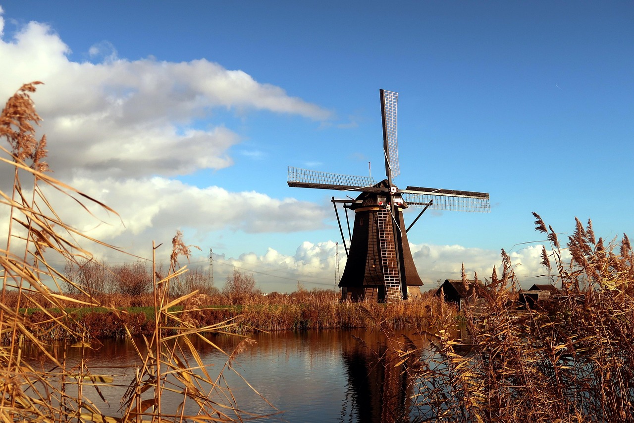 Kinderdijk Molino De Viento - Foto gratis en Pixabay - Pixabay