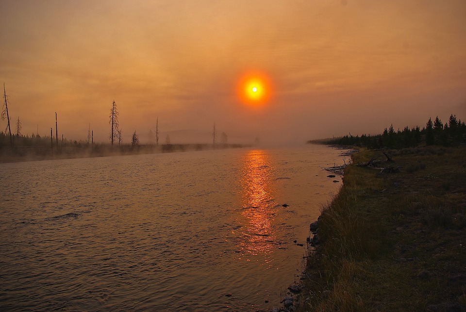 Misty Madison Floden Sunrise - Gratis foto på Pixabay - Pixabay