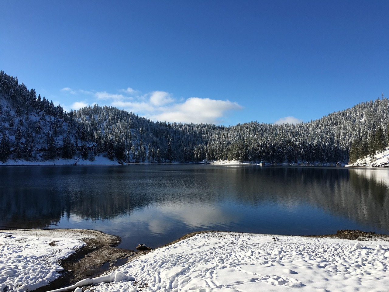 Lac Hiver Paysage - Photo gratuite sur Pixabay - Pixabay