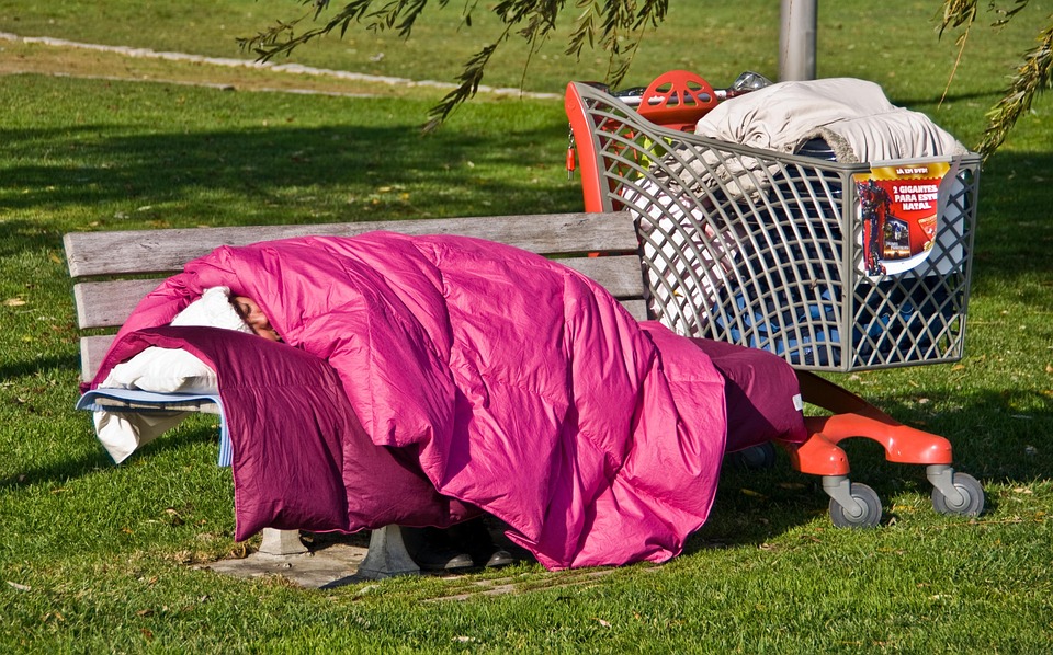 Homeless Bench Life - Free photo on Pixabay