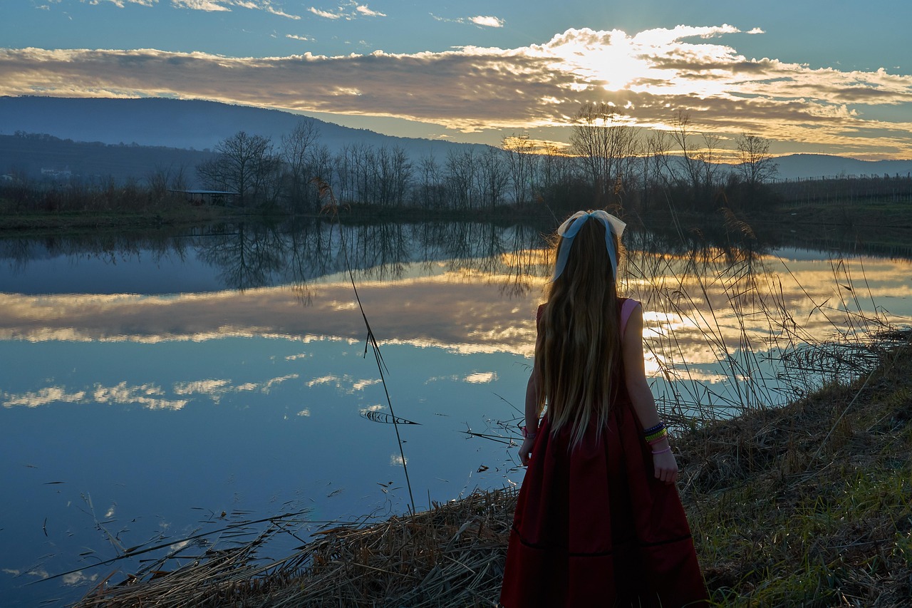 Sunset Lake Free Photo On Pixabay Pixabay