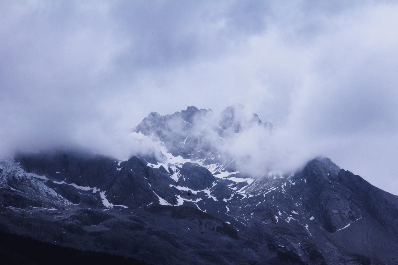 La Montaña De Nieve Del Dragón - Foto gratis en Pixabay - Pixabay