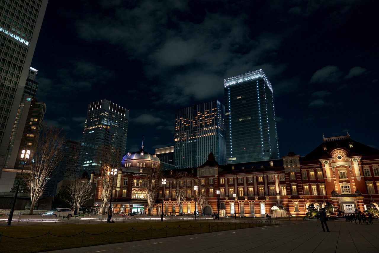 Tokyo Night View Station - Free photo on Pixabay
