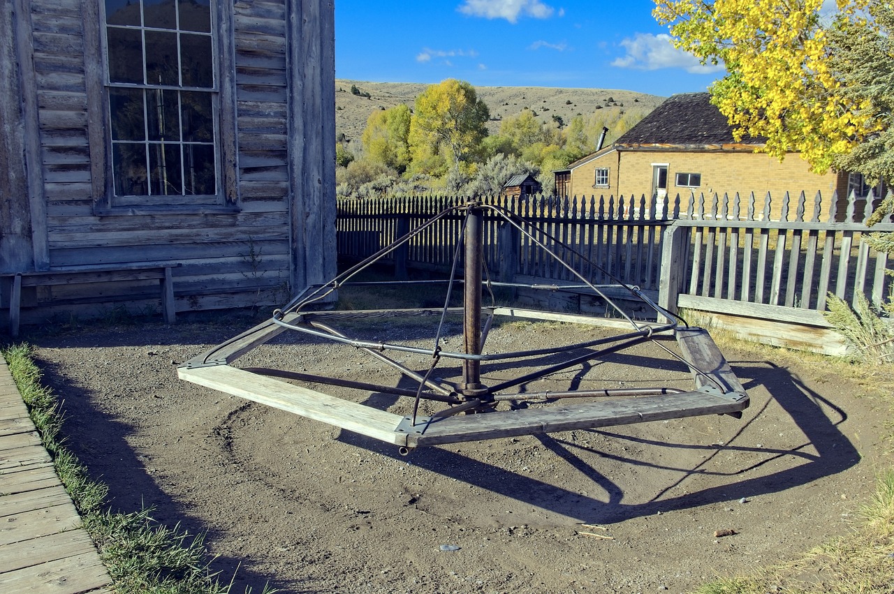 Bannack School Merry Go Round - Free photo on Pixabay - Pixabay