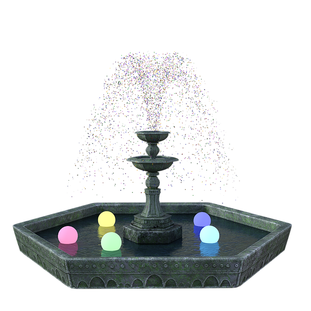 Download Fountain, Water, Confetti. Royalty-Free Stock Illustration ...