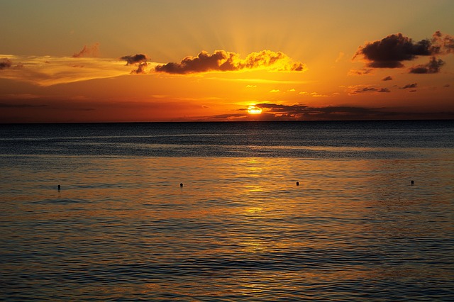 Auringonlasku Aurinko Karibian - Ilmainen valokuva Pixabayssa - Pixabay