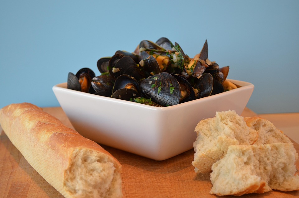Mussels Bread Food - Free photo on Pixabay
