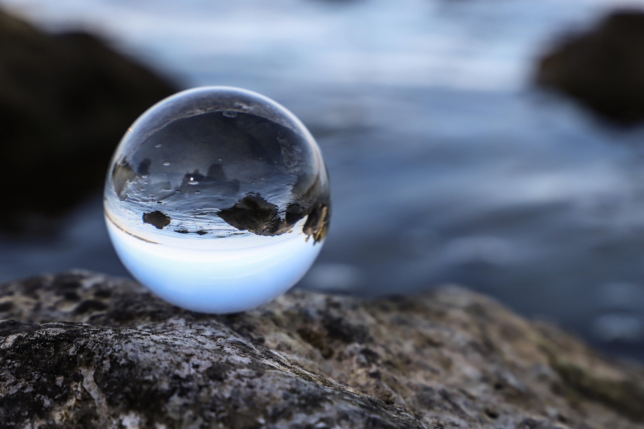 Glass Sphere Sea Coast - Free photo on Pixabay - Pixabay