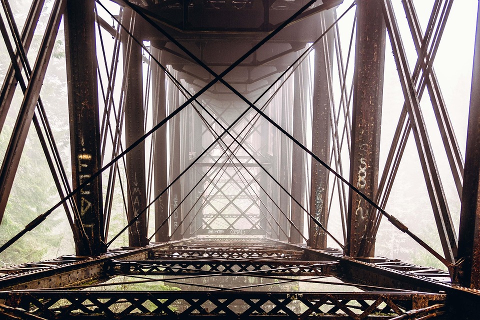 Metal Bridge Architecture - Free photo on Pixabay - Pixabay