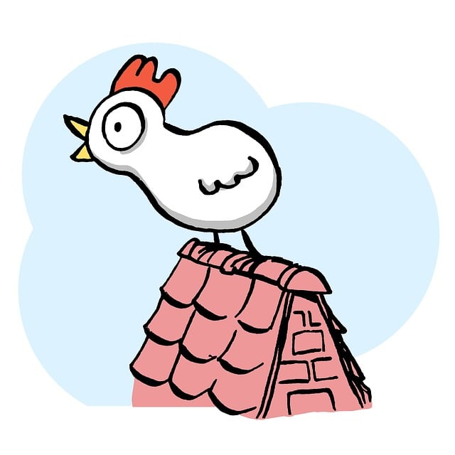 Download Chicken, Nature, Roof. Royalty-Free Stock Illustration Image ...
