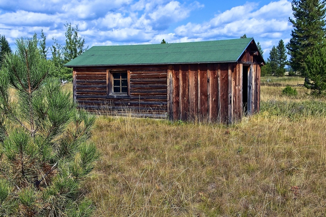 Mccarthy Homestead Structure Log - Free photo on Pixabay
