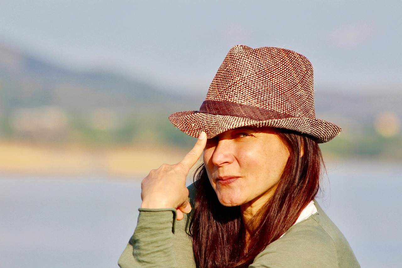 Woman With A Hat Smile Smiling - Free photo on Pixabay - Pixabay
