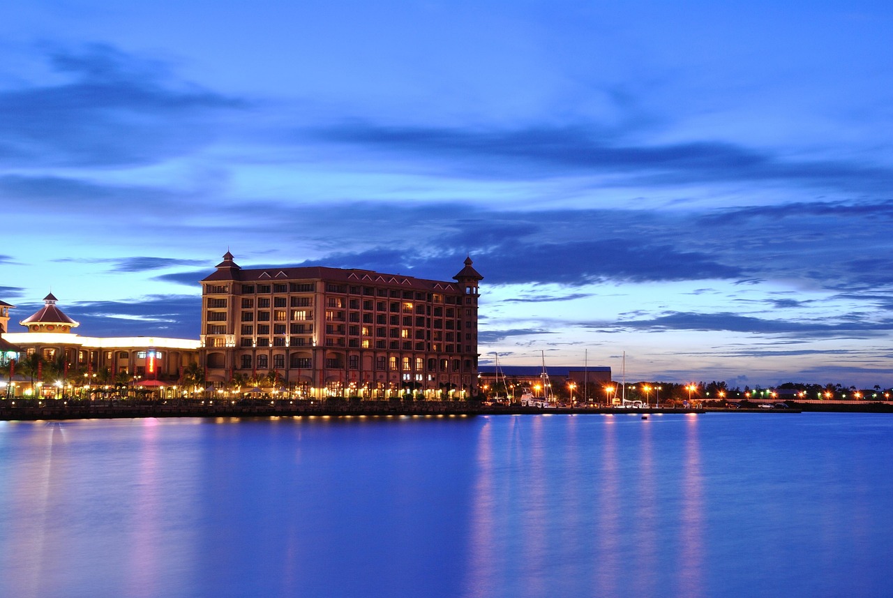 Sea Building Blue Hour - Free photo on Pixabay - Pixabay