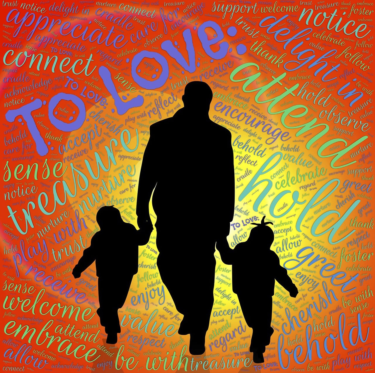 Download Love, Father, Children. Royalty-Free Stock Illustration Image ...