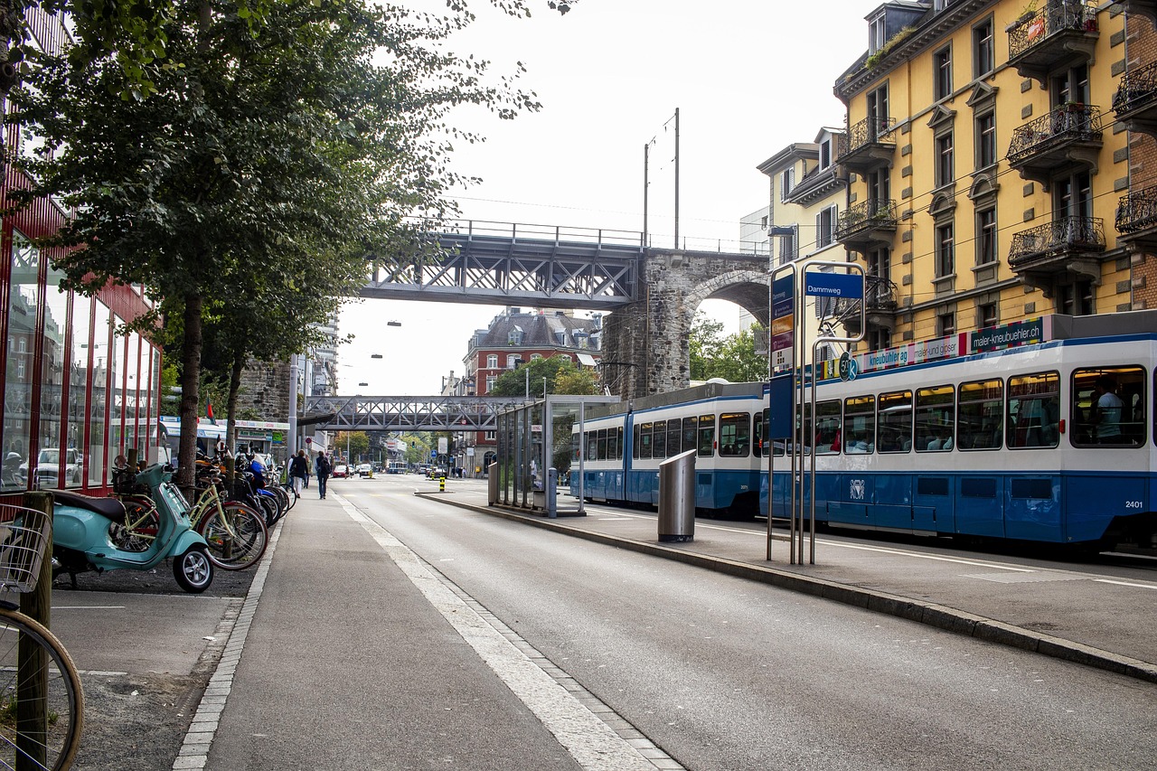 Zurich Tram Path - Free photo on Pixabay - Pixabay