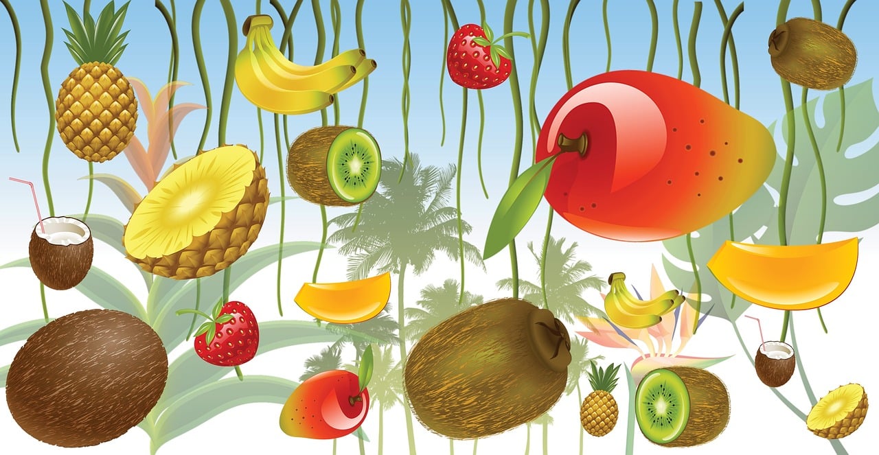 Tropical Fruits Indonesia Mango - Free image on Pixabay