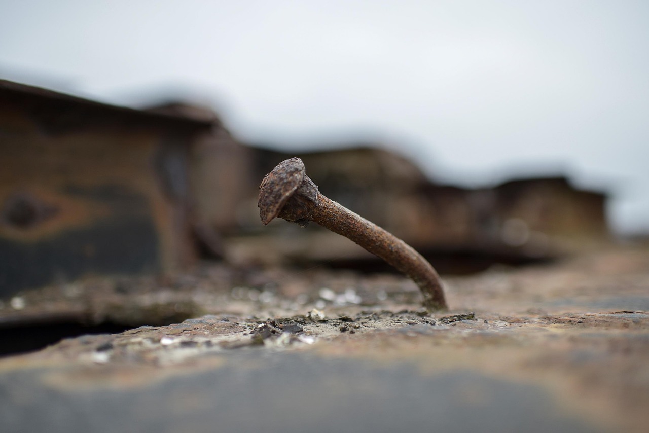 Metalen Spijker Afbeeldingen Metalen Spijker Afbeeldingen