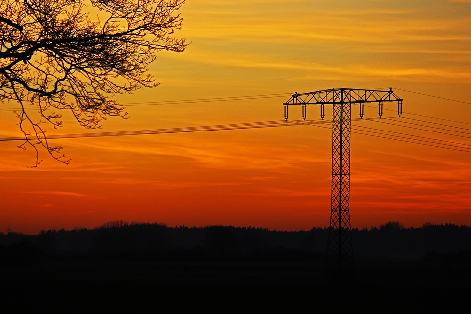 Sunset Power Pole Electricity - Free photo on Pixabay - Pixabay