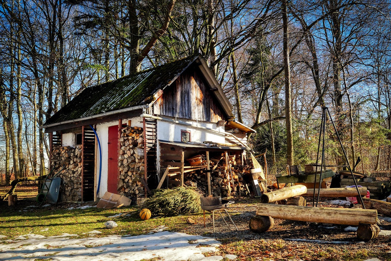 Hut Glade Forest - Free photo on Pixabay