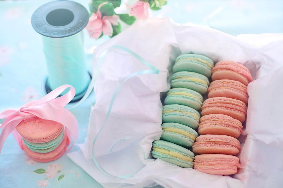 Macarons Pink Aqua - Free photo on Pixabay
