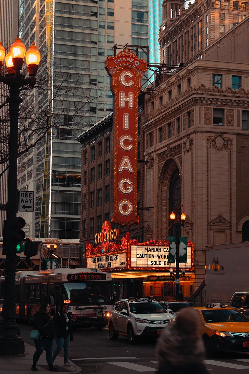 Chicago Theater Licht - Kostenloses Foto auf Pixabay - Pixabay