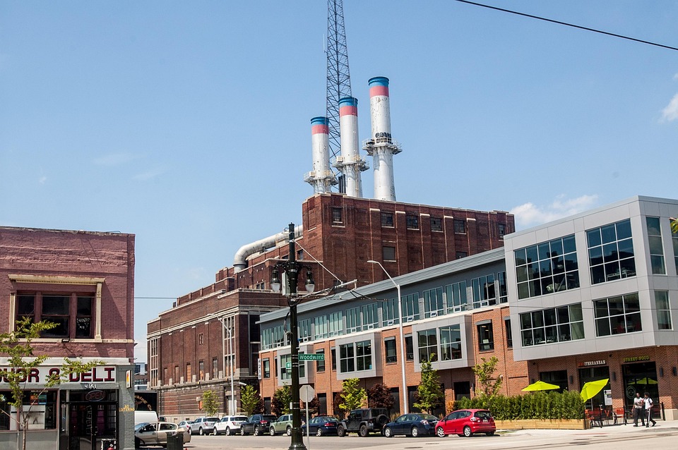 Detroit Midtown Smoke Stacks - Free photo on Pixabay