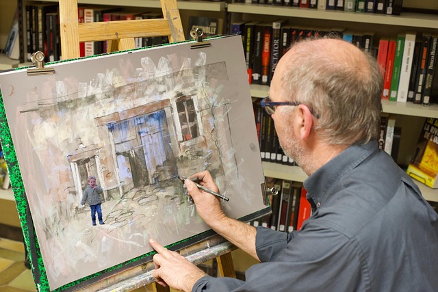 Painter Painting Pastel - Free photo on Pixabay