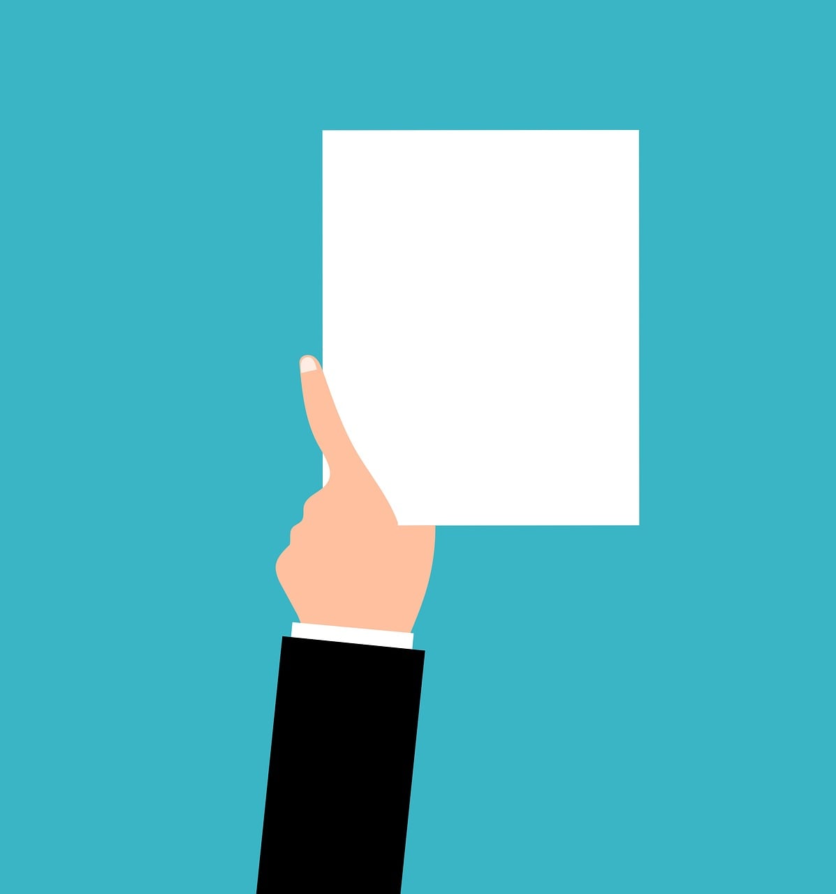 Download Paper, Hand, Holding. Royalty-Free Stock Illustration Image ...