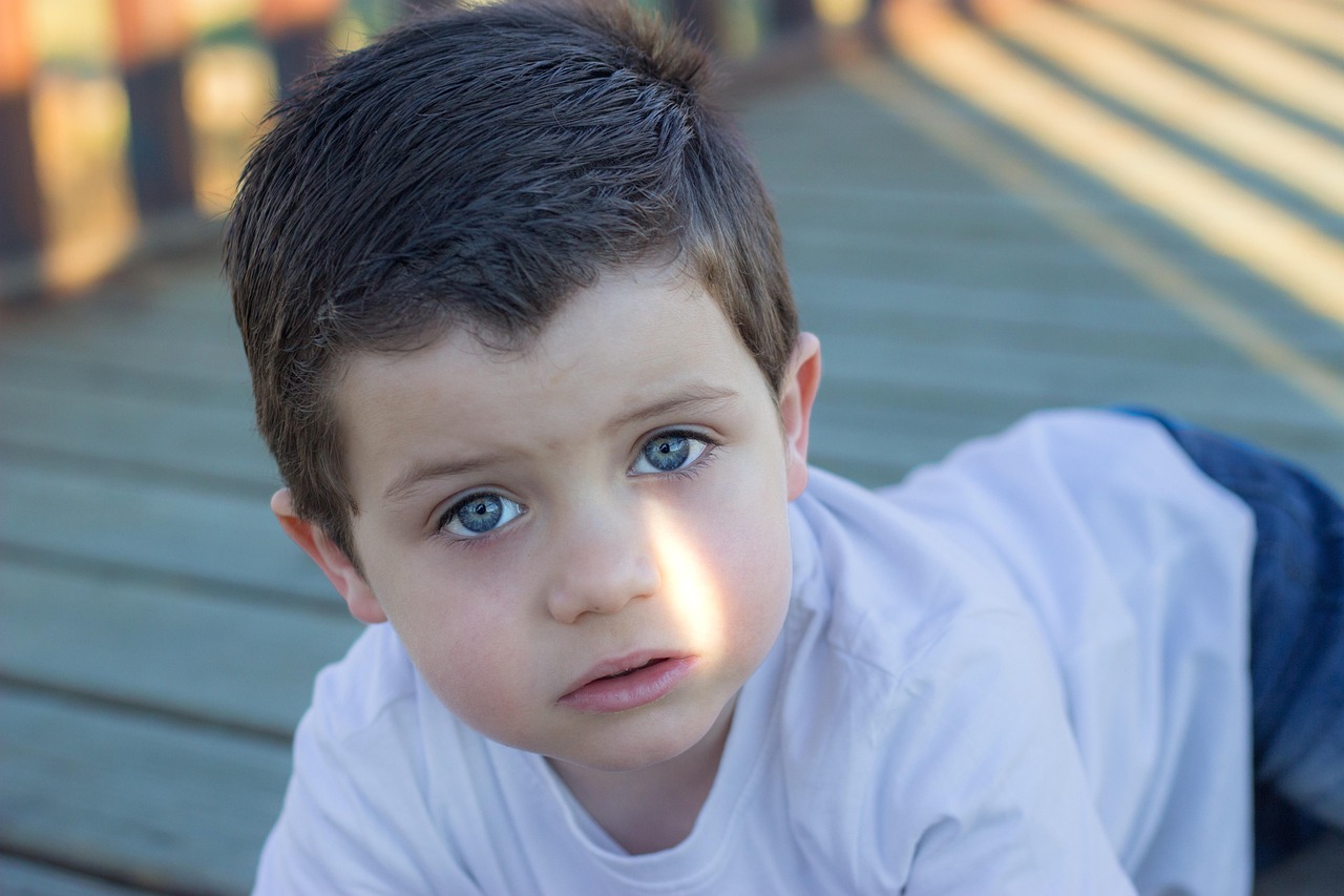 Boy Toddlers With Blue Eyes