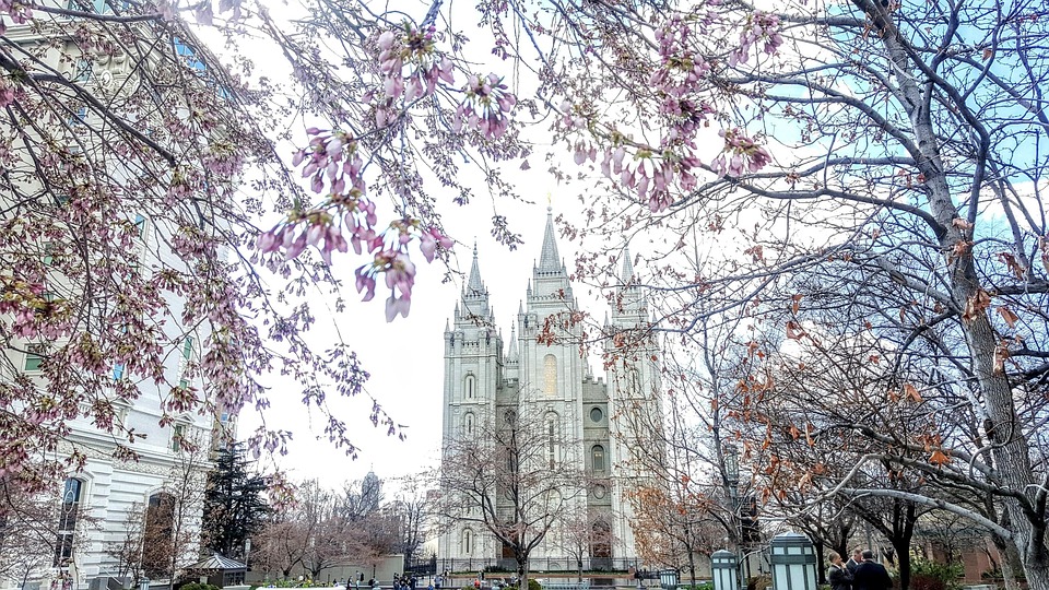 Salt Lake City Temple Spring - Free photo on Pixabay - Pixabay