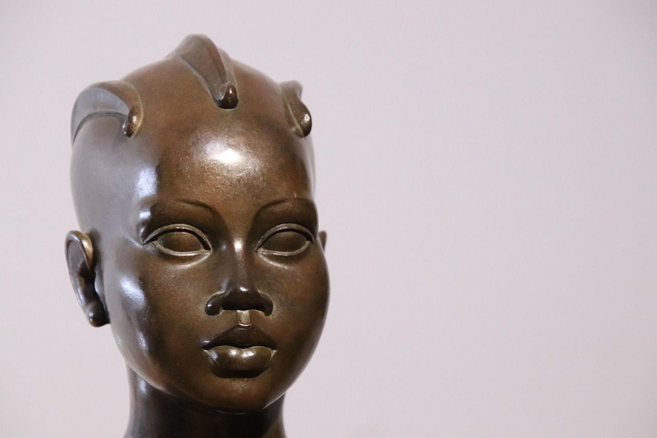 Sculpture Bronze Face - Free photo on Pixabay