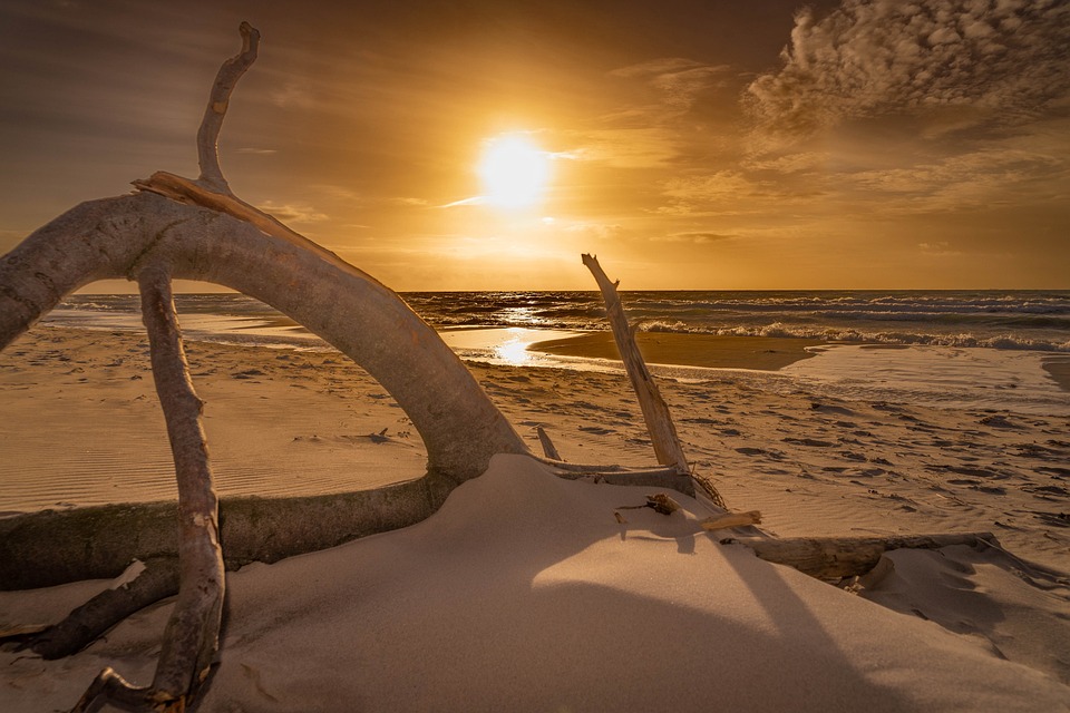 Baltic Sea West Beach Sunset - Free photo on Pixabay