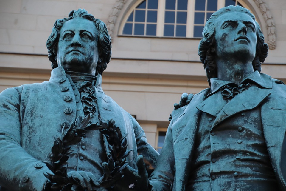 Goethe Schiller Denkmal - Kostenloses Foto auf Pixabay - Pixabay