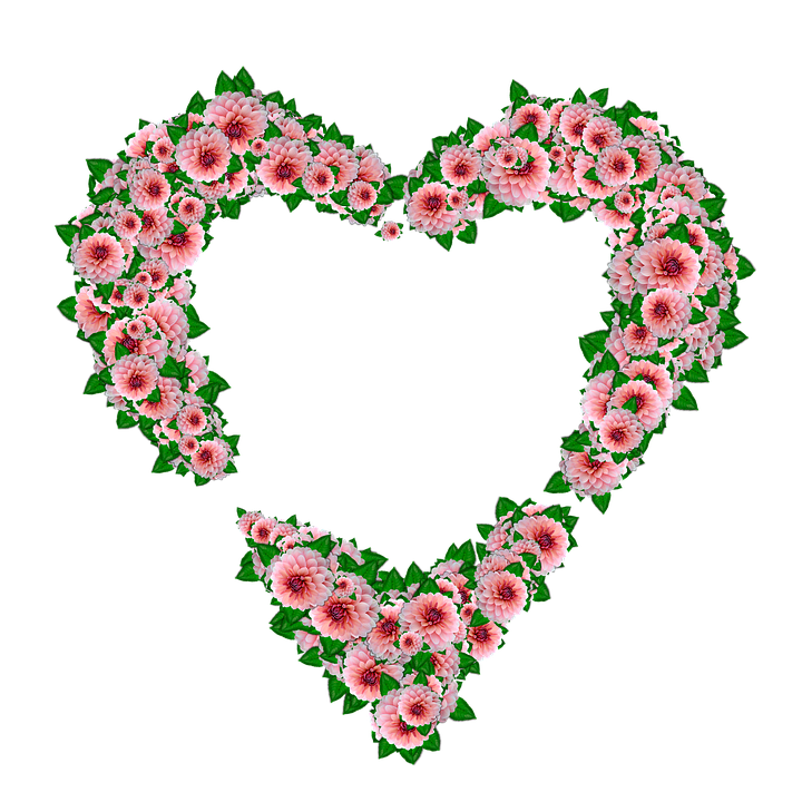 Download Heart, Dahlias, Design. Royalty-Free Stock Illustration Image ...