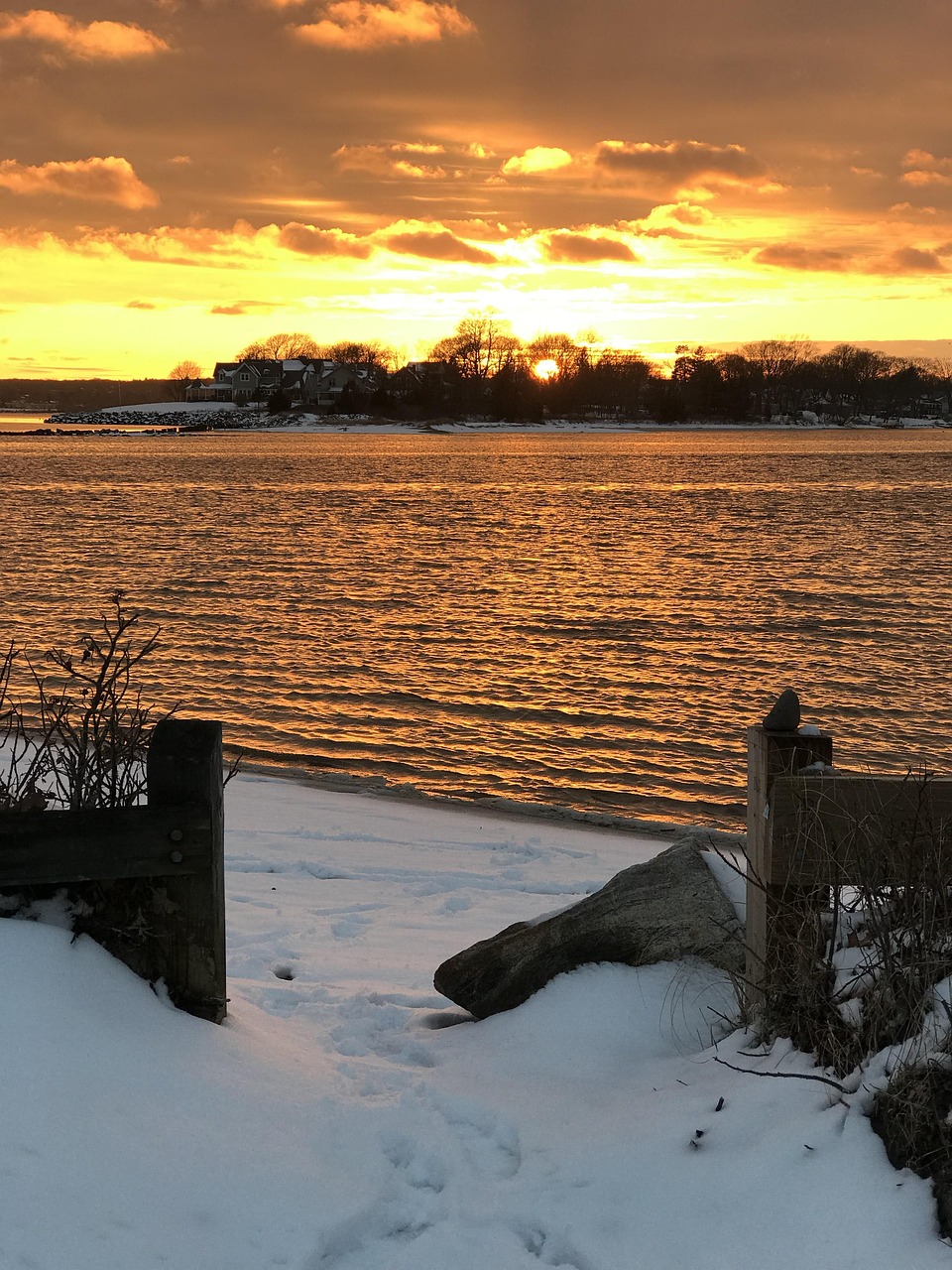 Atardecer Playa Nieve - Foto gratis en Pixabay - Pixabay