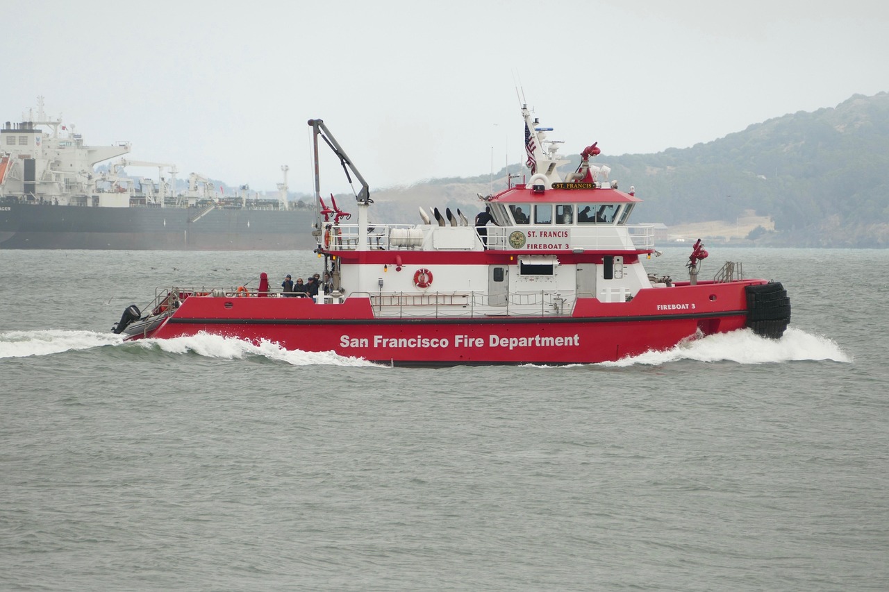 Firefighter Boat