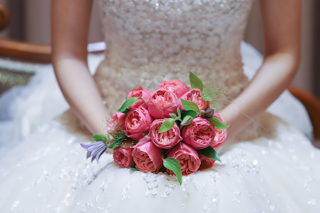 Pink Flowers Bride Wedding Bridal - Free photo on Pixabay - Pixabay