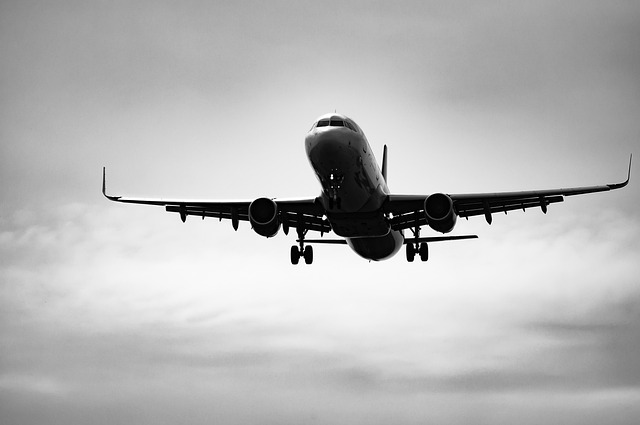 En Blanco Y Negro Avión Aeronave - Foto gratis en Pixabay