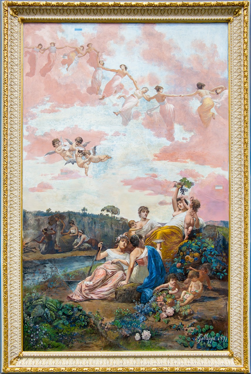 Galoppi Fresco Achilleion - Foto gratuita no Pixabay - Pixabay