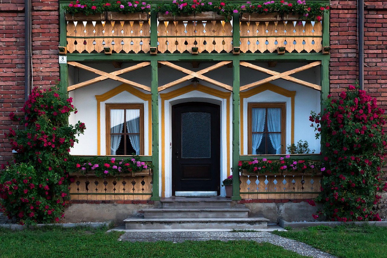 Mansión Entrada Balcón - Foto gratis en Pixabay