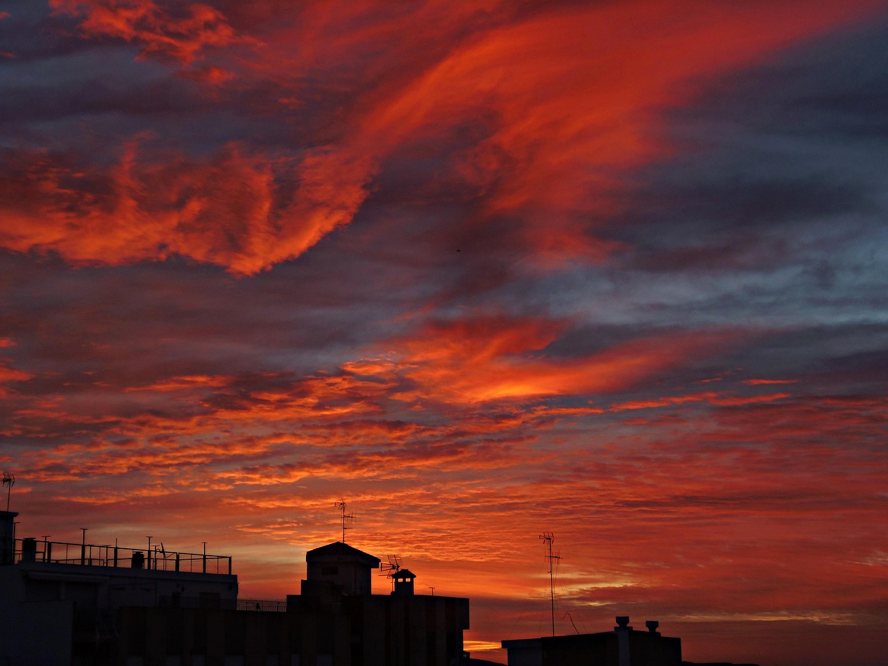 Sunrise Reddish Clouds - Free photo on Pixabay - Pixabay