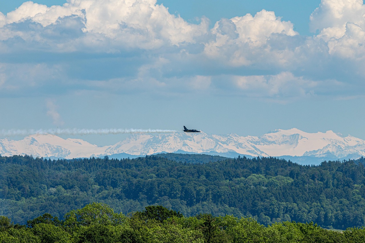 Jet Avion Alpes - Photo gratuite sur Pixabay - Pixabay