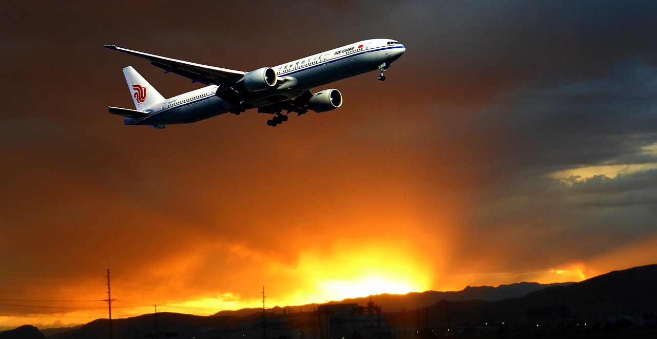 Atardecer Avión Cielo - Foto gratis en Pixabay - Pixabay