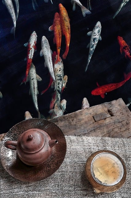 Peace Of Mind Koi And Tea Relaxing - Free image on Pixabay